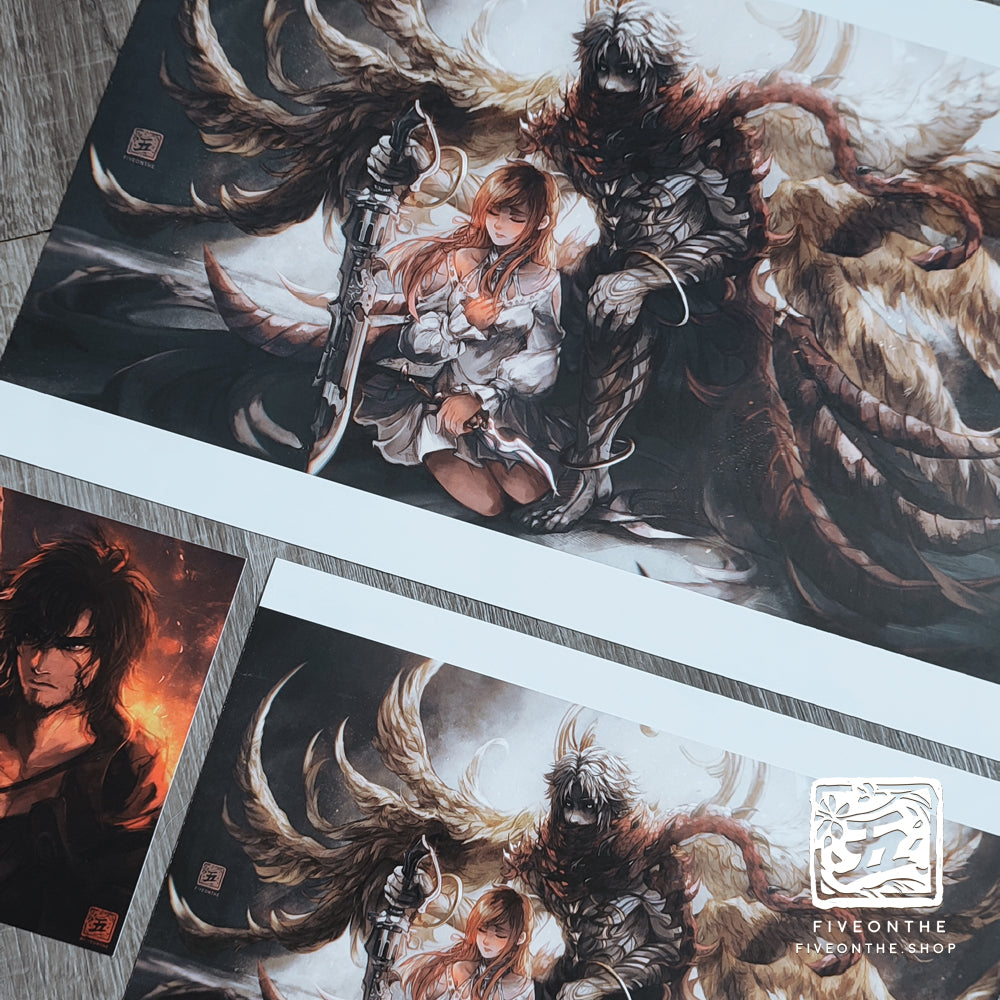 Fatebreaker Thancred FFXIV Art Print – Fiveonthe